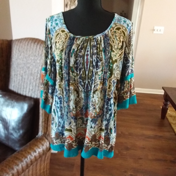 Bila | Tops | Bila Ladies Boho Top | Poshmark